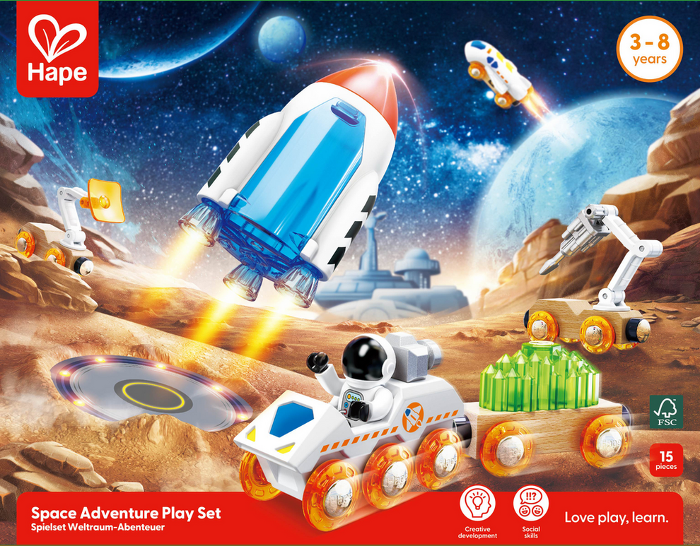 Space Adventure Play Set de Hape
